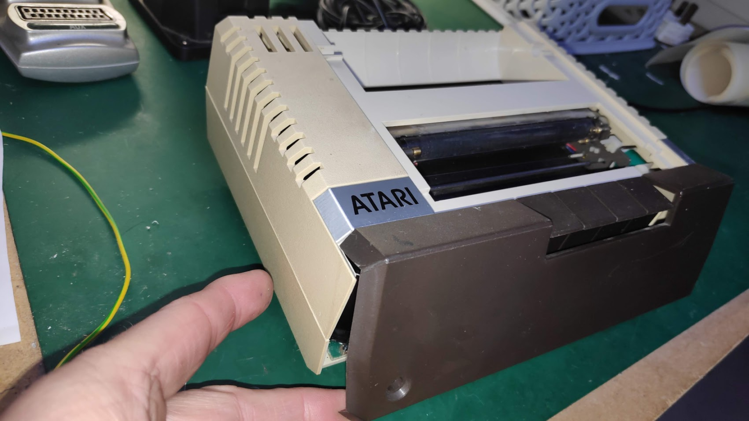 Atari 1020 Colour Printer Plotter Repair - RetroNerd