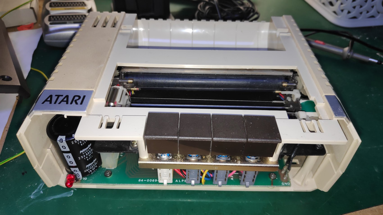 Atari 1020 Colour Printer Plotter Repair - RetroNerd